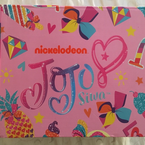 JoJo Siwa | Accessories | Jojo Siwa Exclusive Blue Sparkle Bow Tote Bag ...